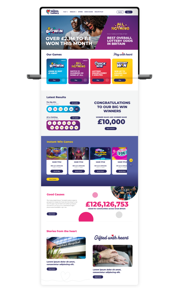 Leading the UX/UI evolution for a national lottery platform - Random ...